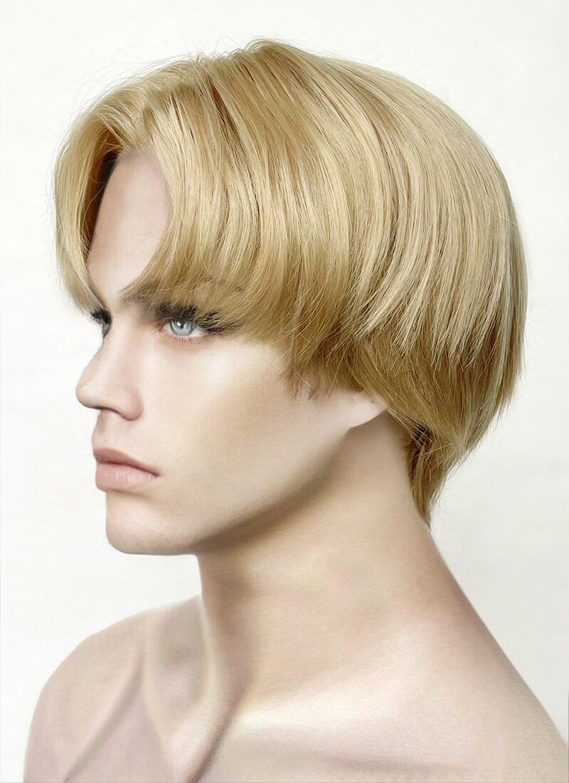 Short golden blonde wig store